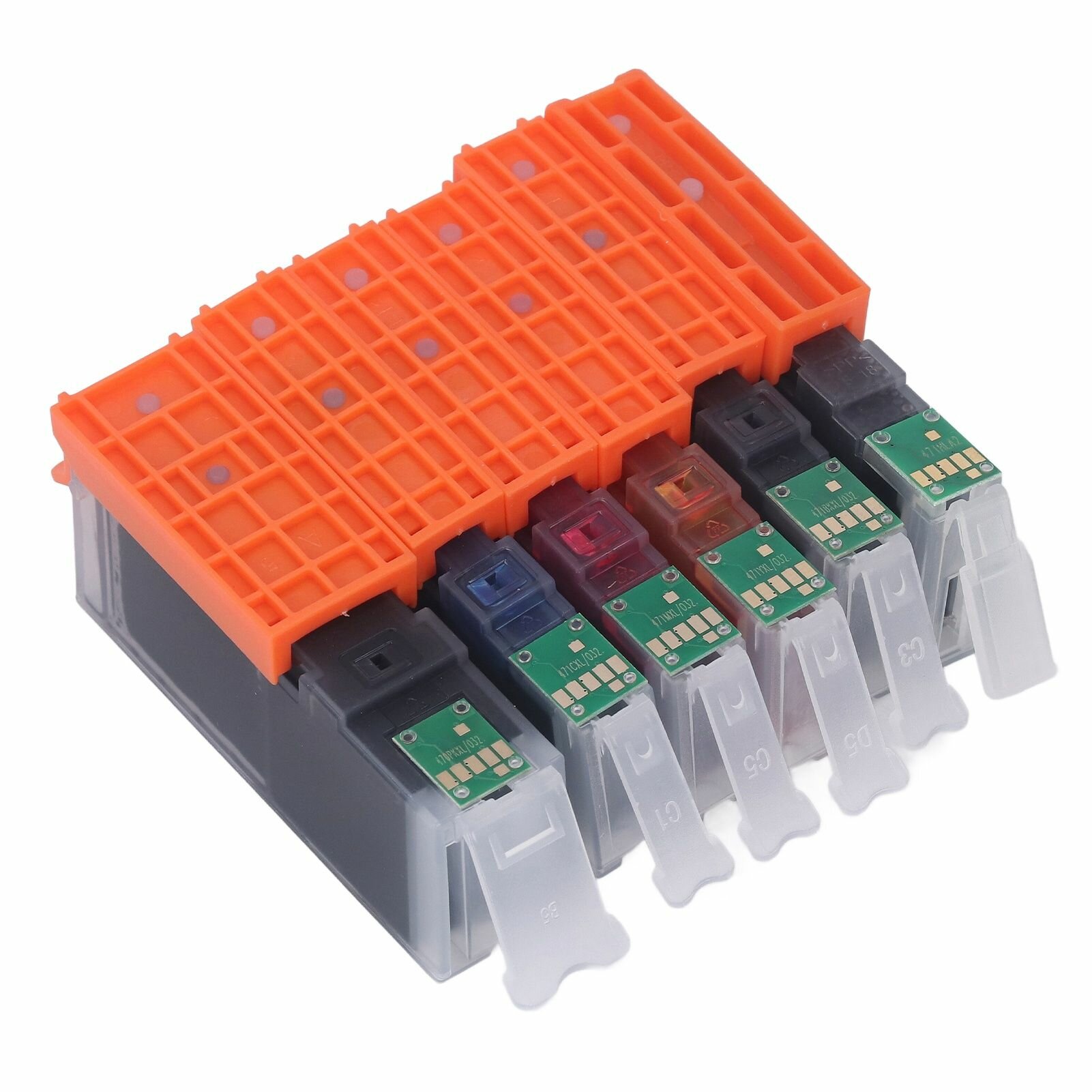 Аксессуары для печати картриджей с чернилами для PIXMA MG5740 MG6840 MG7740 TS5040 TS6040 TS8040 6 цветов BK BK CMY GY