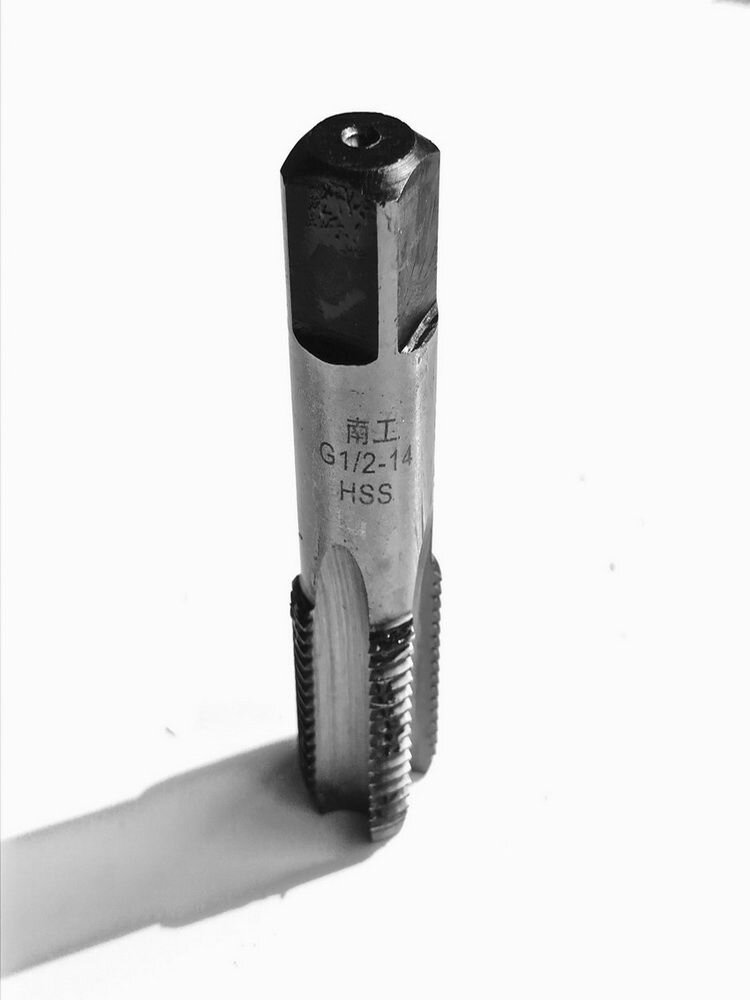 Ручной Метчик трубная резьба HSS G1/2"-14ниток/дюйм FUDO
