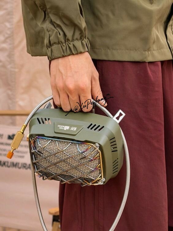 Походная печь Tuocun Burning Sun, для открытого воздуха, 3500Вт, зеленый