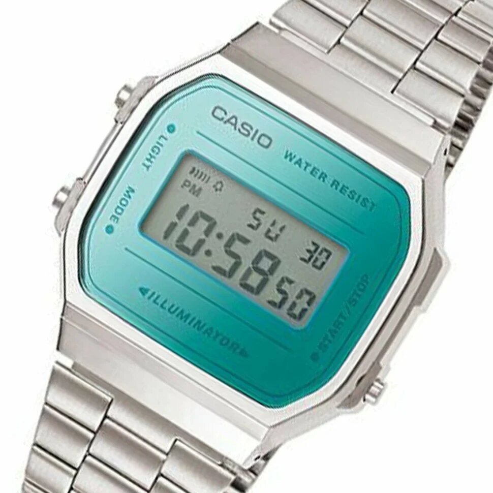 Наручные часы CASIO, серебристый