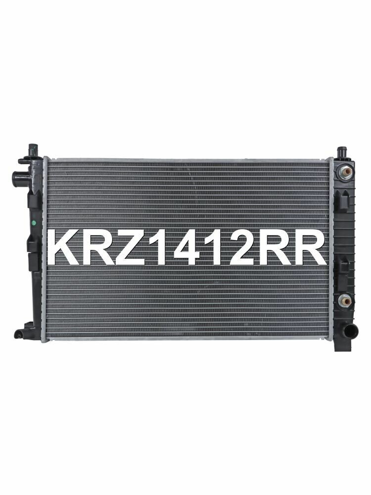 Паяный радиатор системы охлаждения Krauf KRZ1412RR для MERCEDES A W 168