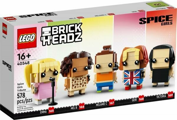 Lego 40548 BrickHeadz Сувенирный набор Spice Girls