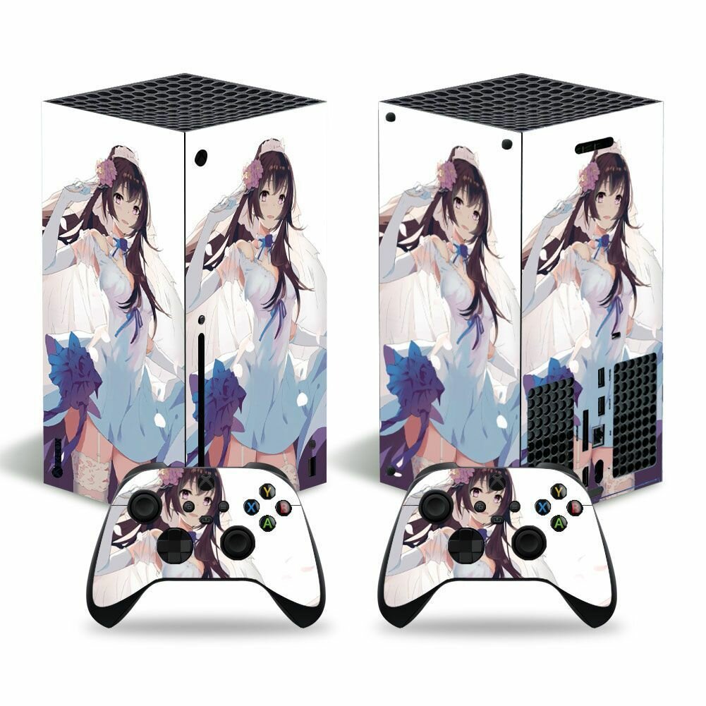 Пленочные наклейки для игровых консолей, подходящие для Xbox seriesx Microsoft anime pattern skin