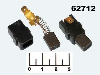 Щетка угольная 6*9*12 MKT 417 №609К (2 штуки)