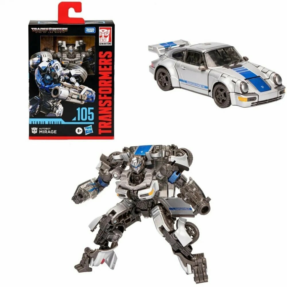 Трансформеры Игрушка Studio Series Deluxe Transformers: Rise of the Beasts 105 Autobot Mirage 4.5inch (11.5cm) F7231