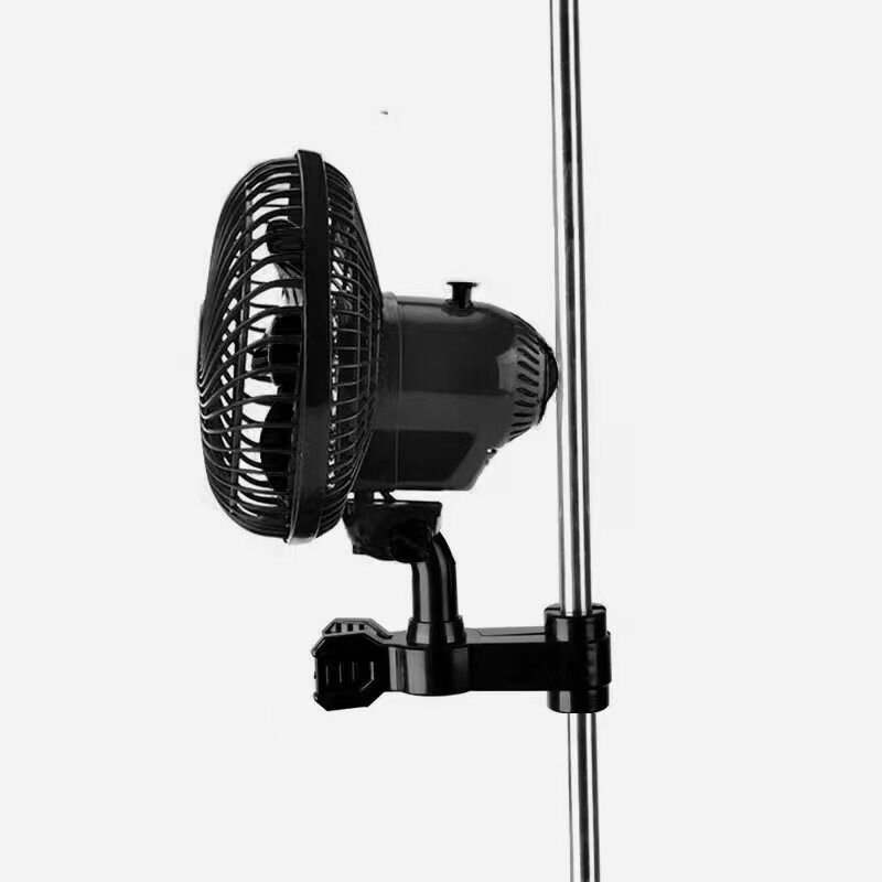 Вентилятор обдува растений Grip Clip Fan 16 см, вентилятор на прищепке для гроутента, гроубокса.