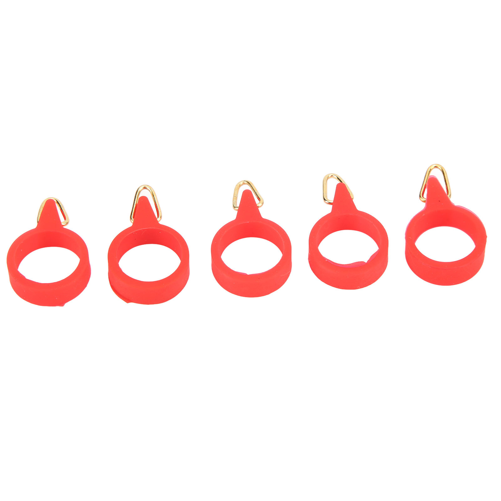 5 шт. крючков для удилищ с приманкой, все в одном, высокоэластичная резиновая удочка Lua, кольцо, крючок, рыболовные аксессуары