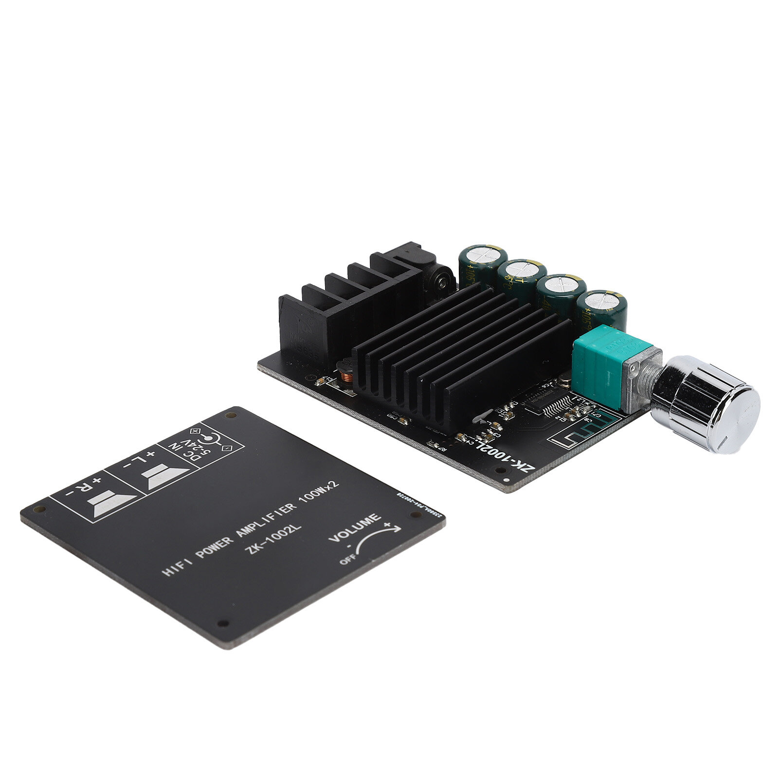 Модуль Усилителя 100Wx2 Bluetooth 5.0 с Регулятором