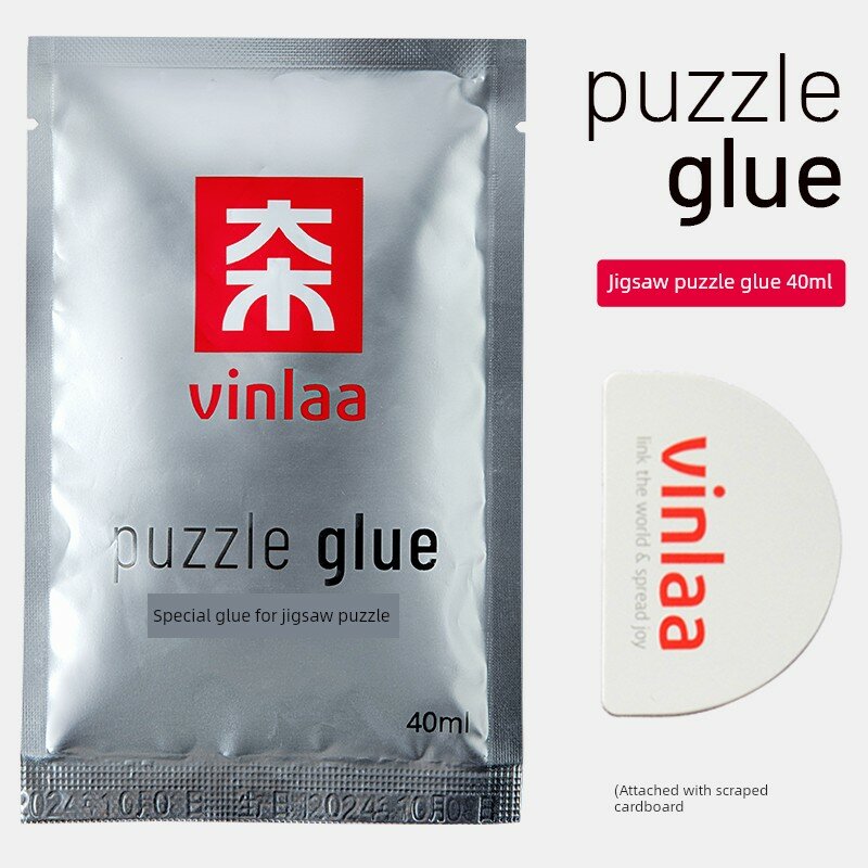 Клей для пазлов, клей для рамок пазлов, специальный прозрачный клей для пазлов на 1000 деталей, невидимая защита и