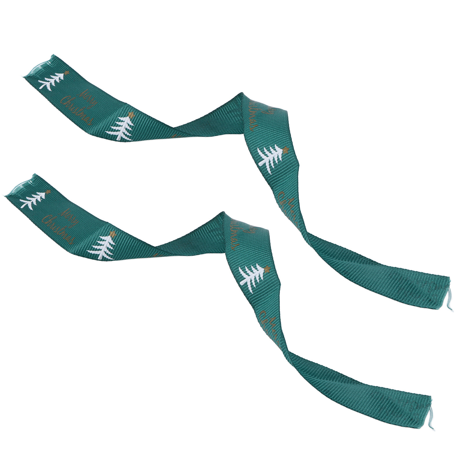 2 шт. Рождественская лента с рисунком в виде ёлочки, изысканный дизайн, яркие цвета, материалы для творчества