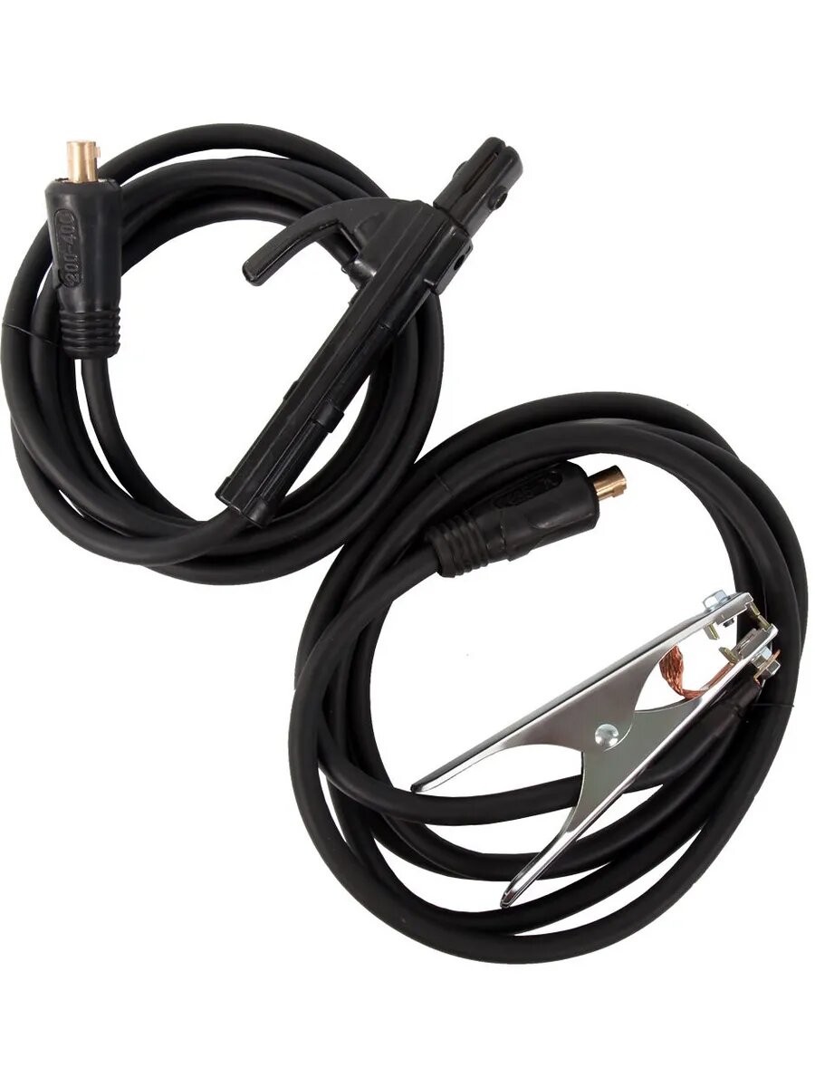 Комплект сварочных проводов KIT-20 до 200 А, держатель, м