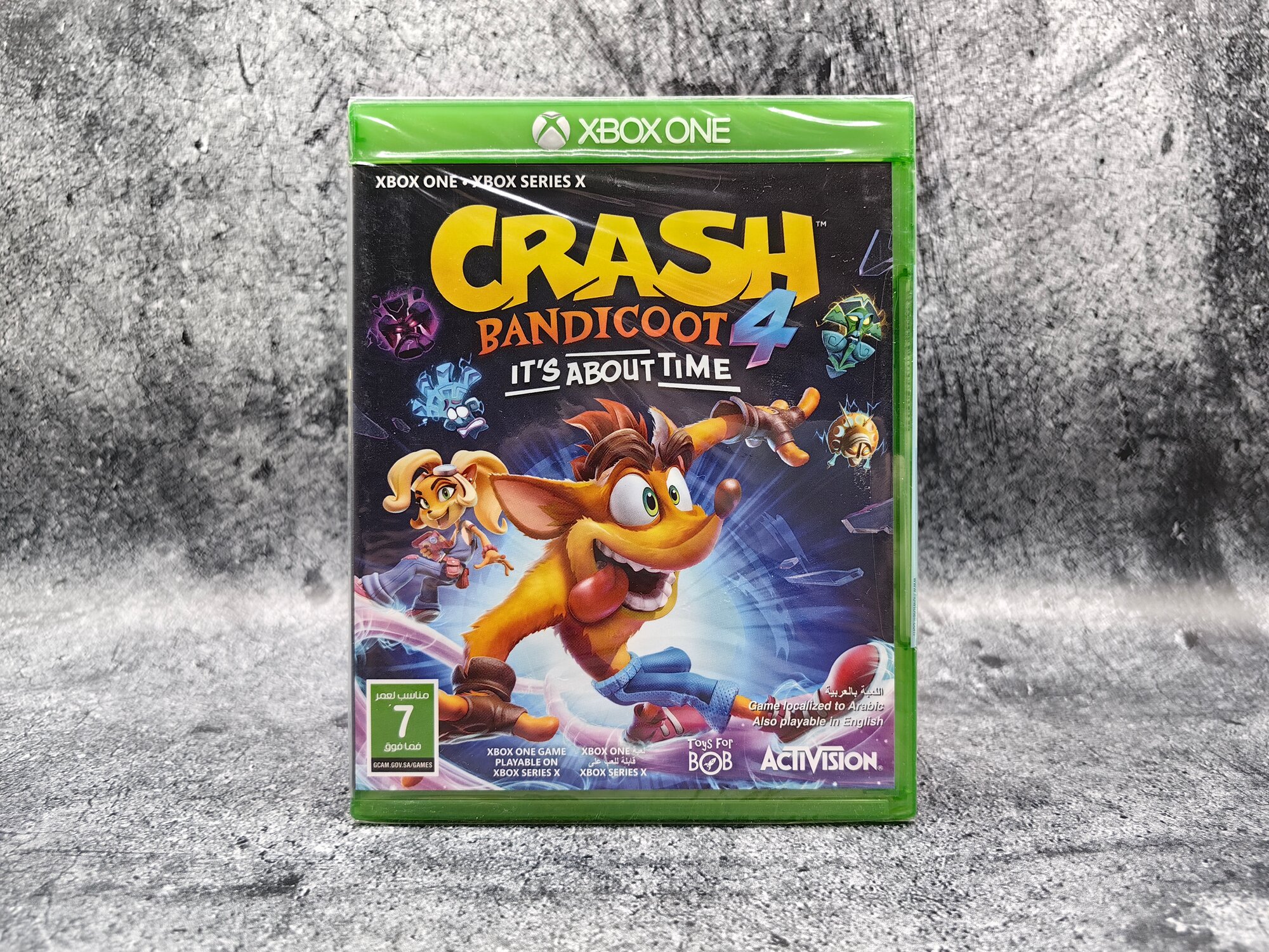 Игра Crash Bandicoot 4 It s About Time (Это Вопрос Времени) для Xbox One / Series X диск