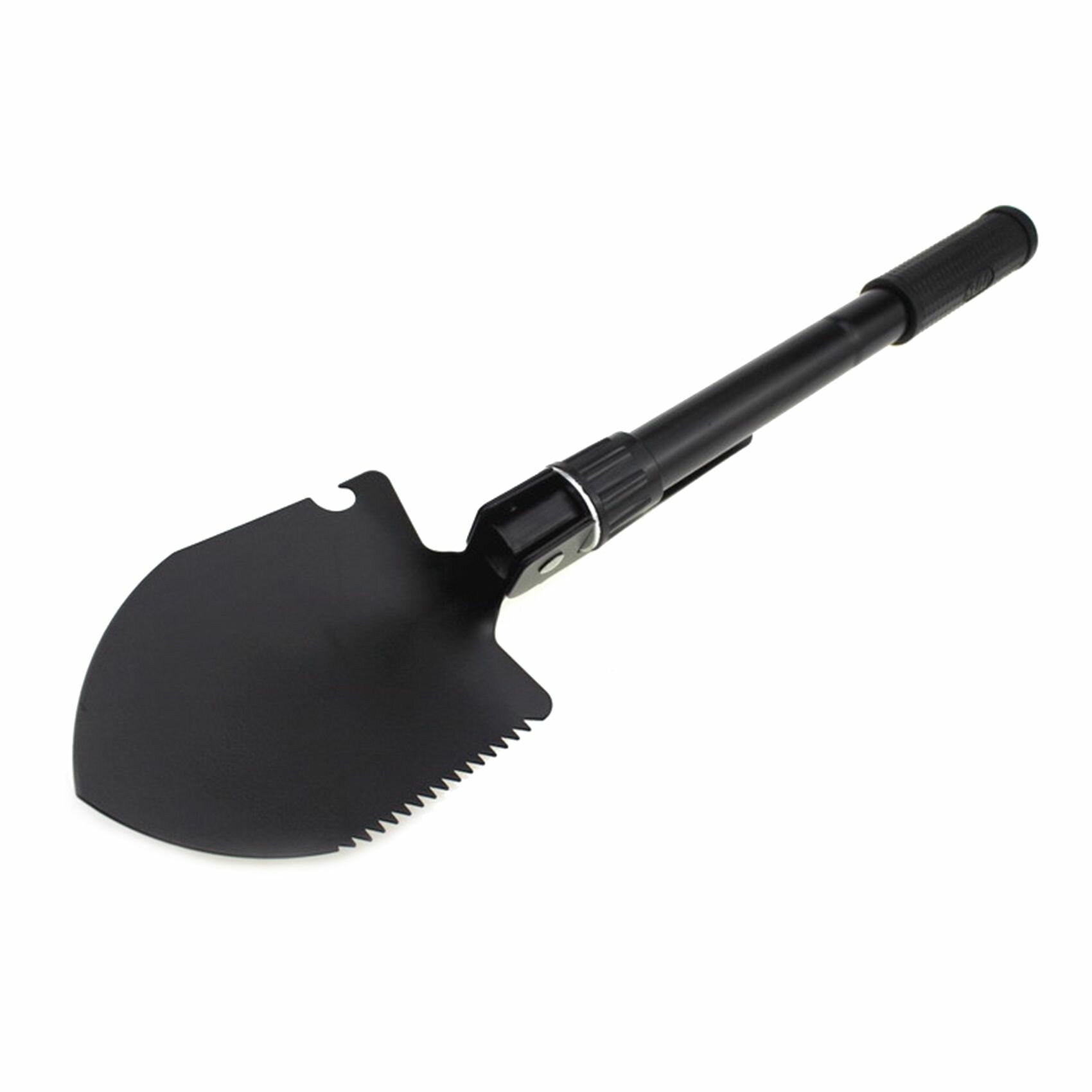 Инженерная лопата Мультитул Складная 35см черная 1 шт