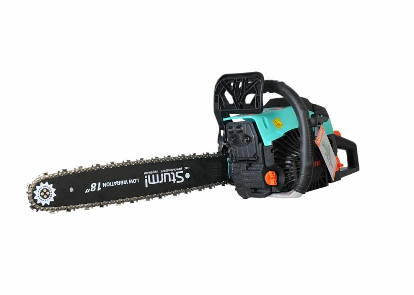 Бензопила Sturm! 2.9кВт, 455мм, шаг цепи 0,325", легкий старт, тормоз цепи