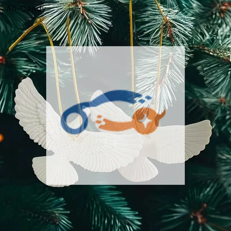 Смоляные фигурки голубей дружбы