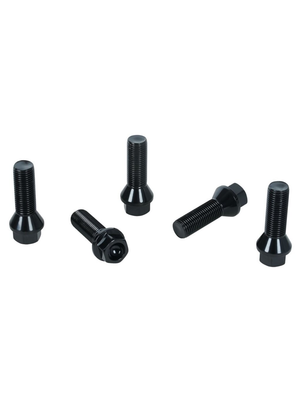 Болт колесный M14x1,5x35x55 конус кл.17 чёрный электрофорез AIRLINE ABLT018