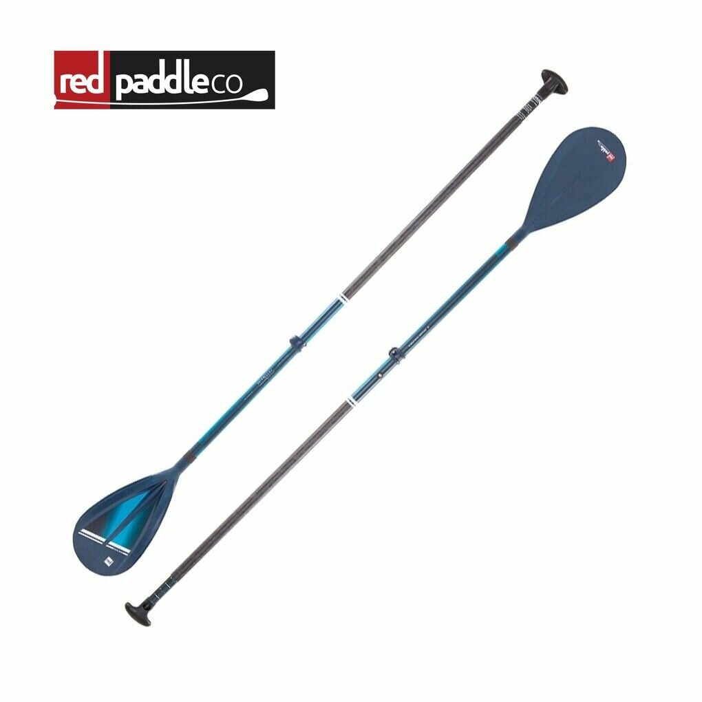 Весло для сапборда разборное RED PADDLE Hybrid Tough 3-piece (50% карбон/нейлон) Blue