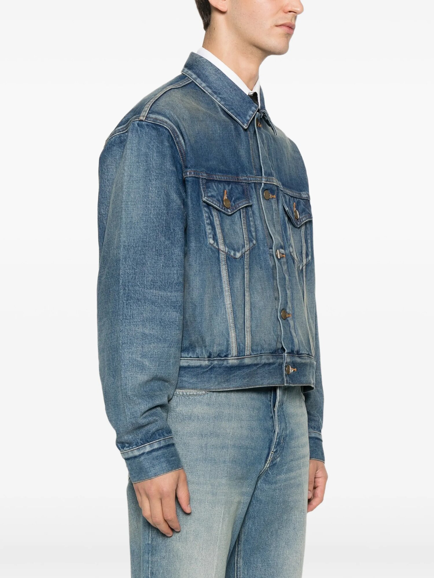 Куртка FEAR OF GOD Trucker, размер 50, blue — фото 1