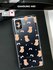 Чехол на Samsung Galaxy M51 / Самсунг Галакси М51 с принтом Паттерн бежевые мишк...