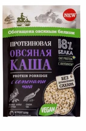 Протеиновая овсяная каша Bionova