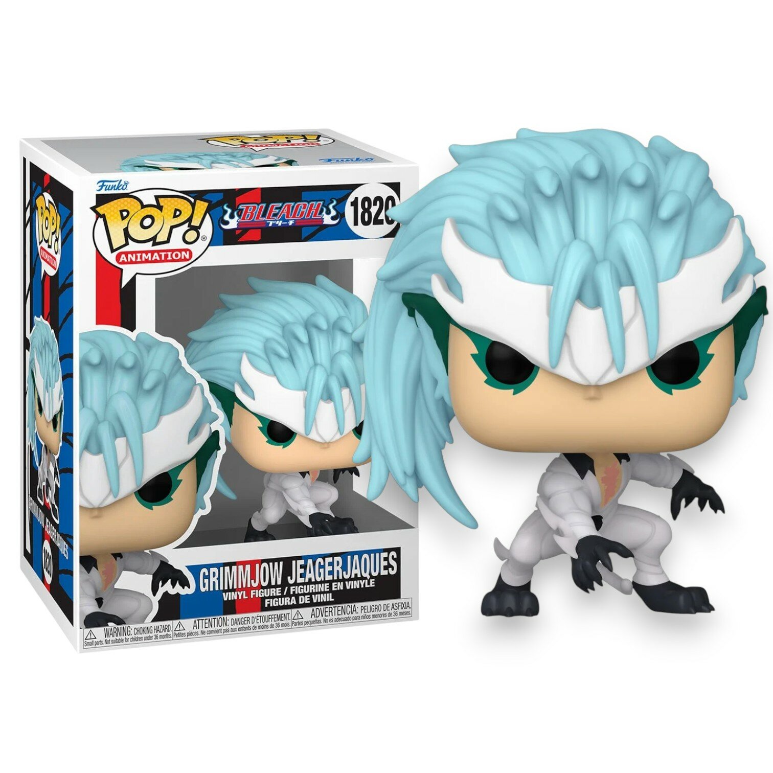 Фигурка Funko Pop! коллекционная Гриммджо Джагерджак из аниме "Bleach" 1820 (Фигурка Фанко Поп)