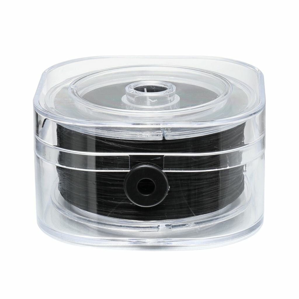 Цвет эластичной нити из шелка-сырца-черный