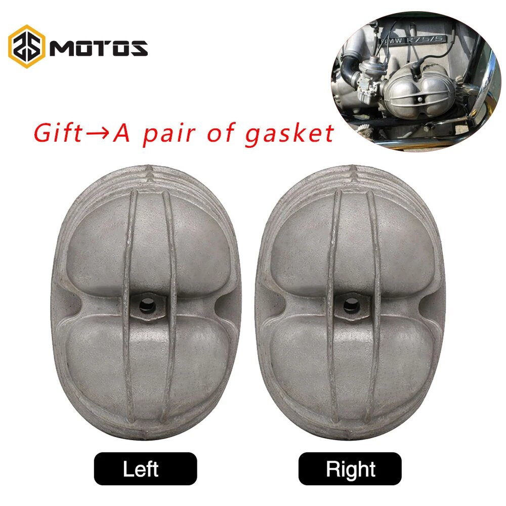 ZS мотоциклы 2 шт./пара, задняя крышка клапана для BMW R75, крышки клапанов для CK750 M1S с парой прокладок