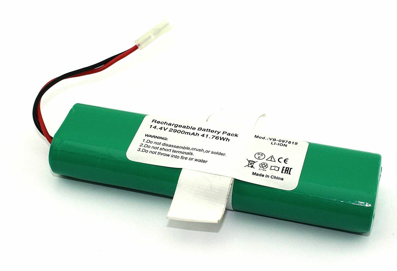 Аккумулятор для Moneual MBOT 900 / MBOT 950 / ETA Raggio 14.4V 2900mAh