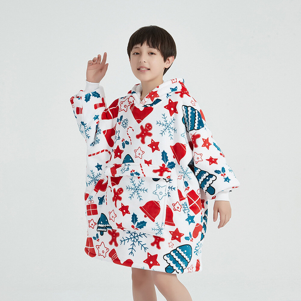 Детское одеяло с капюшоном, Длина одежды 75 см