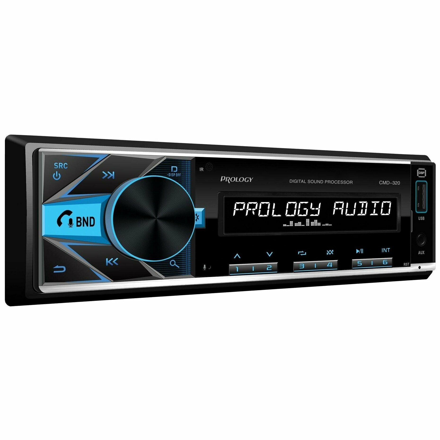 Автомагнитола CMD-320 DSP USB, FM, BT ресивер