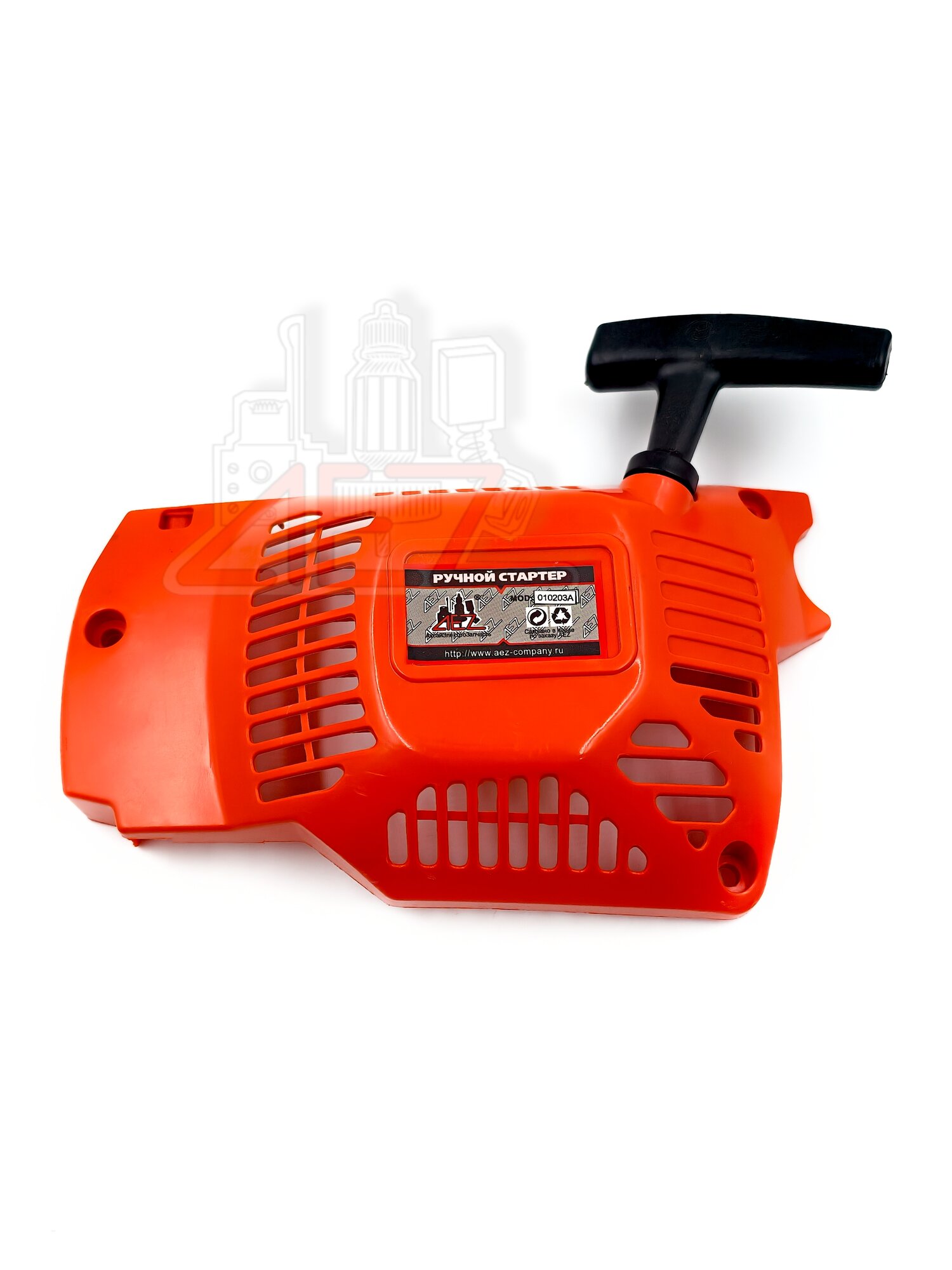 Ручной стартер для бензопил 38 см3, подходит для Champion, Patriot, Hammer, Калибр, Прораб, Интерскол, Энергомаш и их аналоги