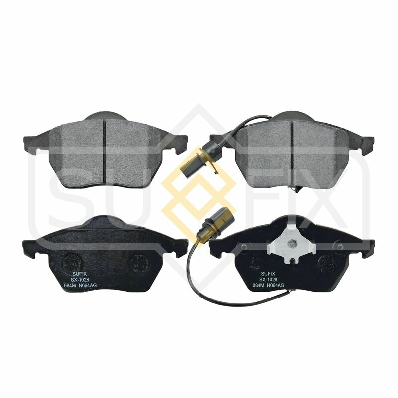 SUFIX Колодки тормозные передние AUDI A4 1.8-2.8 99-04/A6 1.8-2.8 04>, FORD Galaxy 1.9TD 00>, SKODA Superb >08, VW Passat 1.6-2.8 96-05 (ALL ATE)