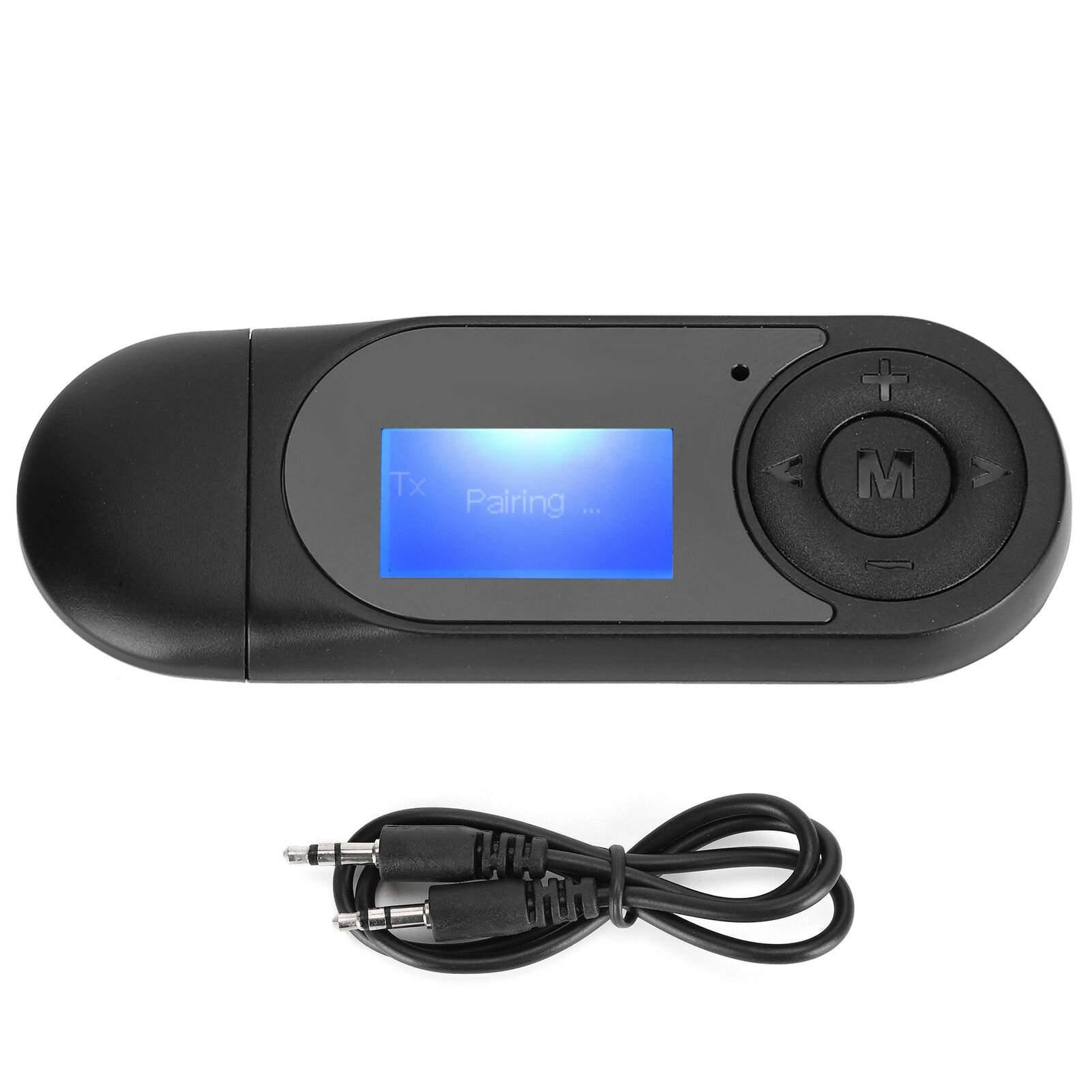Адаптер Bluetooth 5.0 T13 2-в-1 (приемник/передатчик) с дисплеем