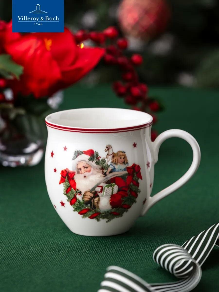Кружка новогодняя 390 мл, Toy's Delight Villeroy & Boch, Премиум-Фарфор