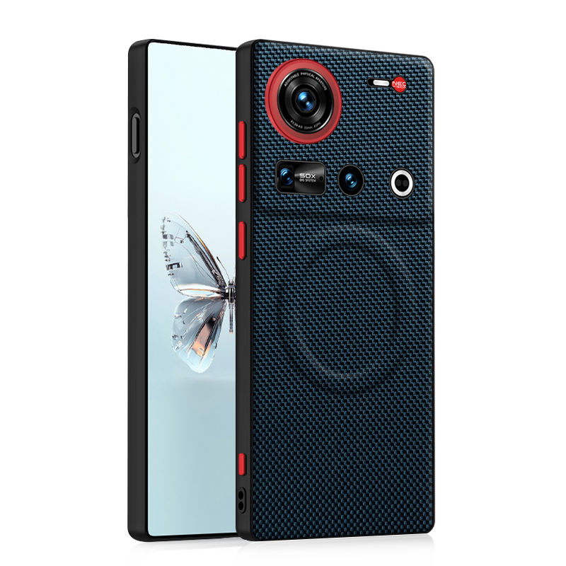 Чехол для ZTE Nubia Z70 Ultra / Z70S Ultra / ЗТЕ Нубия Зет 70 Ультра, soft touch, чехол-кардиомонитор, поликарбонат (PC), защита камеры, ударопрочный, усиленные углы, Nubia, ZTE Nubia Z70 Ultra