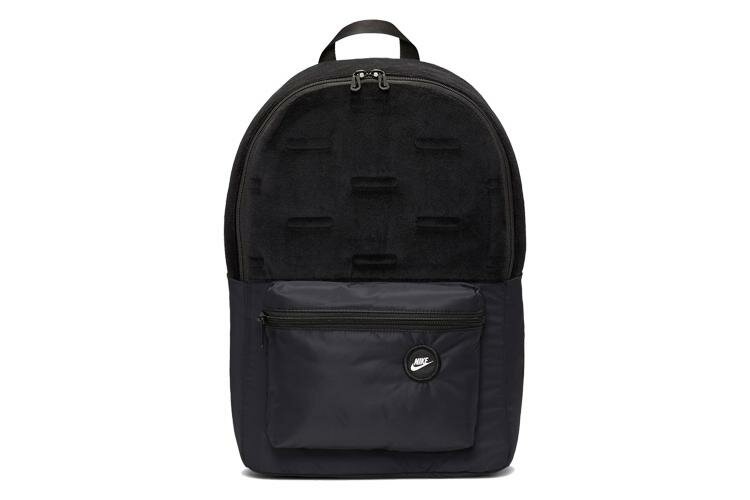 Рюкзак унисекс Nike Heritage из ткани Regular, черный, стильный и практичный для повседневного использования