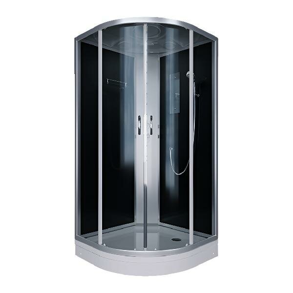 ERLIT Душевая кабина ER3509P-C2-RUS 90*90*215 (без г/м, низкий поддон, тон. стекло)