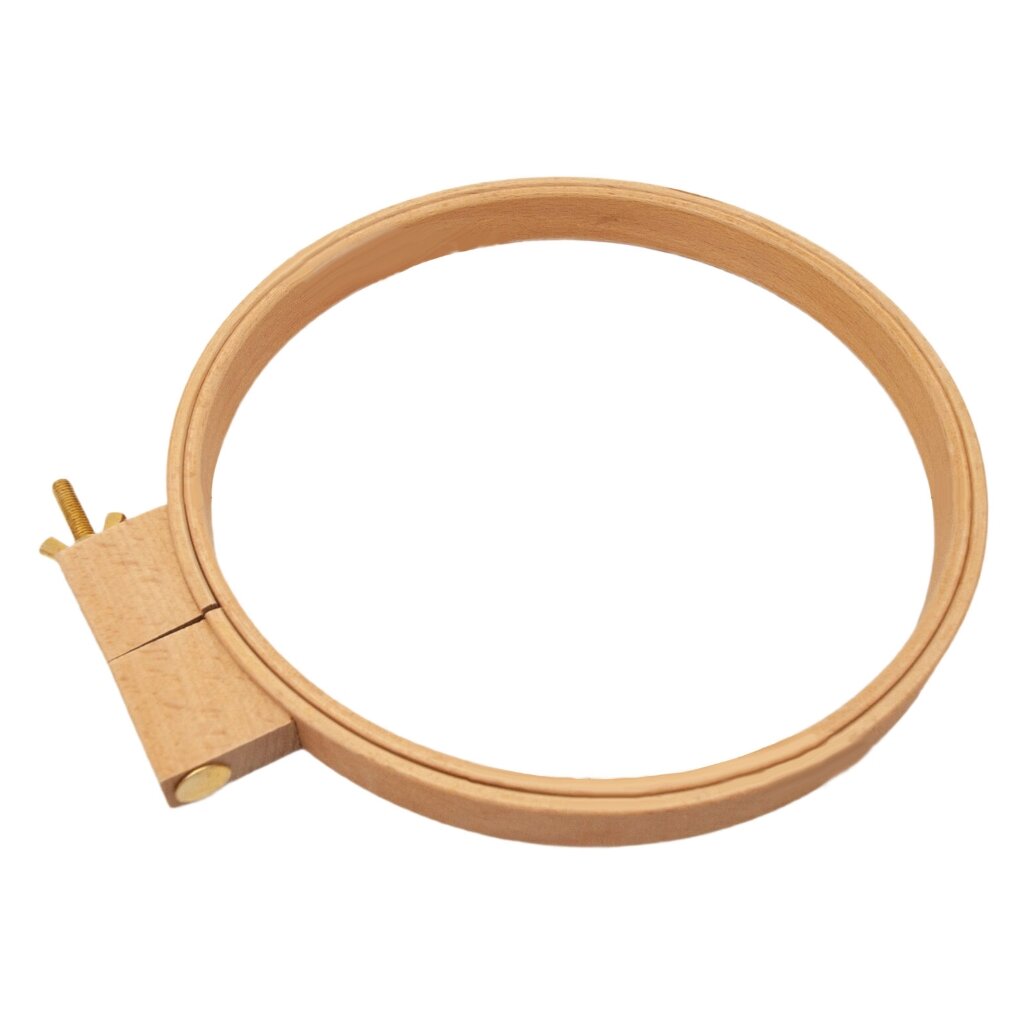 Вышивка крестиком，Круглая вышивка крестиком стрейч-21 см диаметр буковой вышивки стрейч-тип деревянного блока