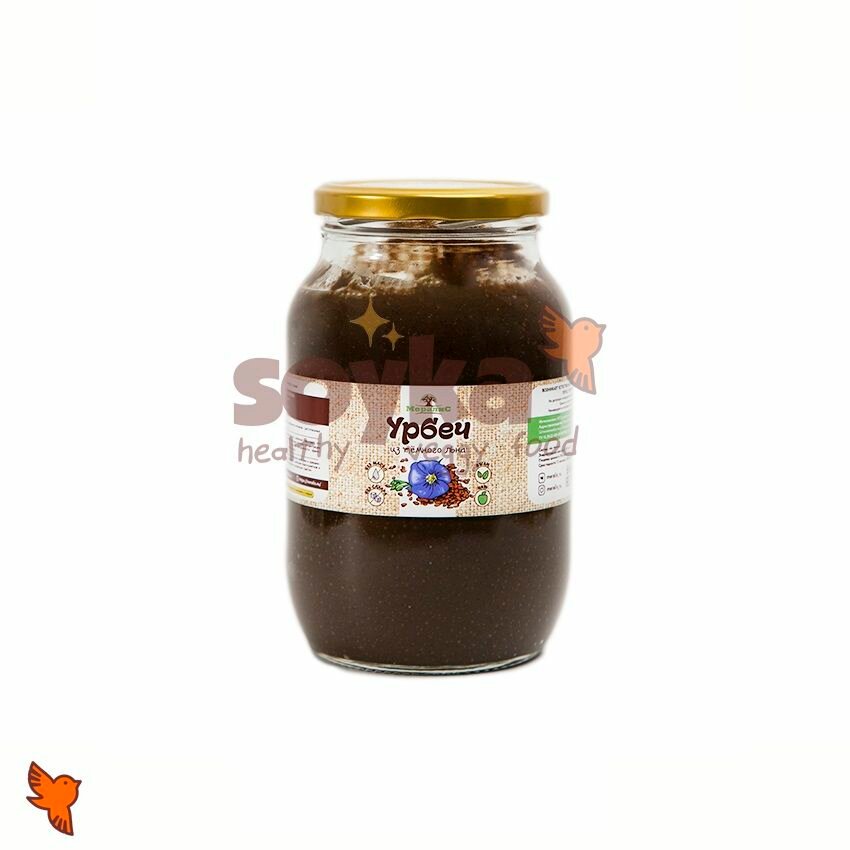 Урбеч из темного льна Мералис, 500г