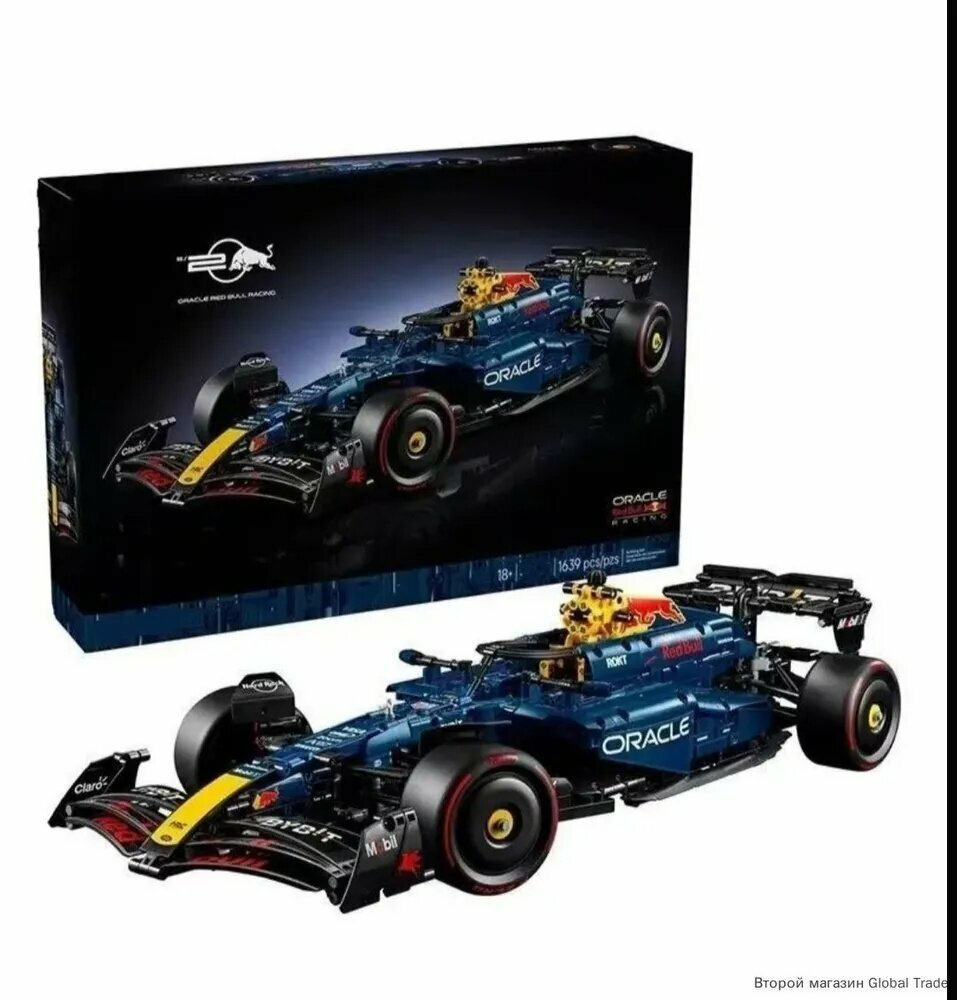 Конструктор Техник Гоночная машина Oracle Red Bull Racing RB20 F1, 1639 деталей, совместим с Формула 1 Ред Булл Technic 77243