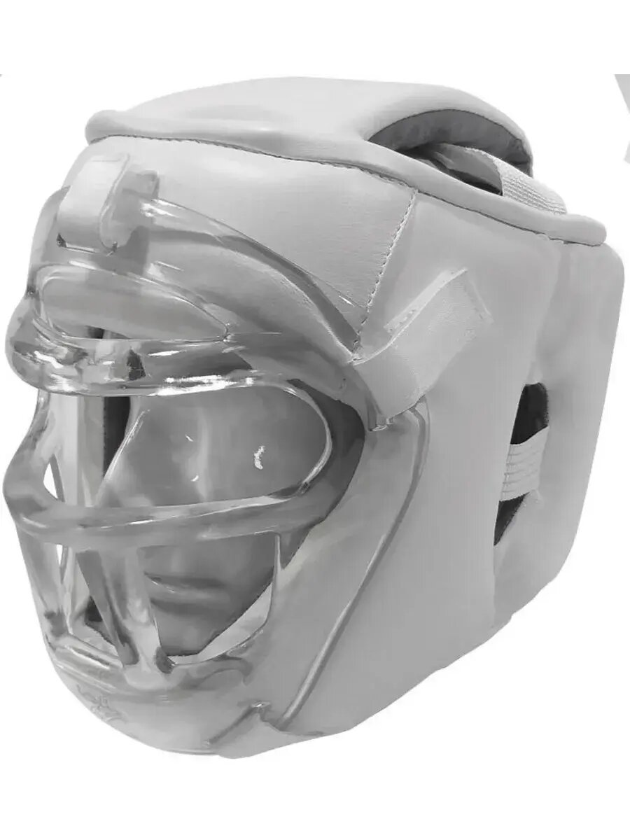 Шлем с пластиковой маской Кристалл-11 для Киокусинкай (L / 59-63)