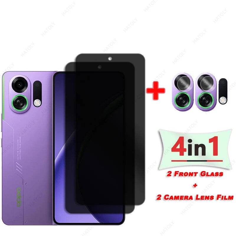 Защитное стекло 2шт + защита камеры Oppo K13 Turbo Pro