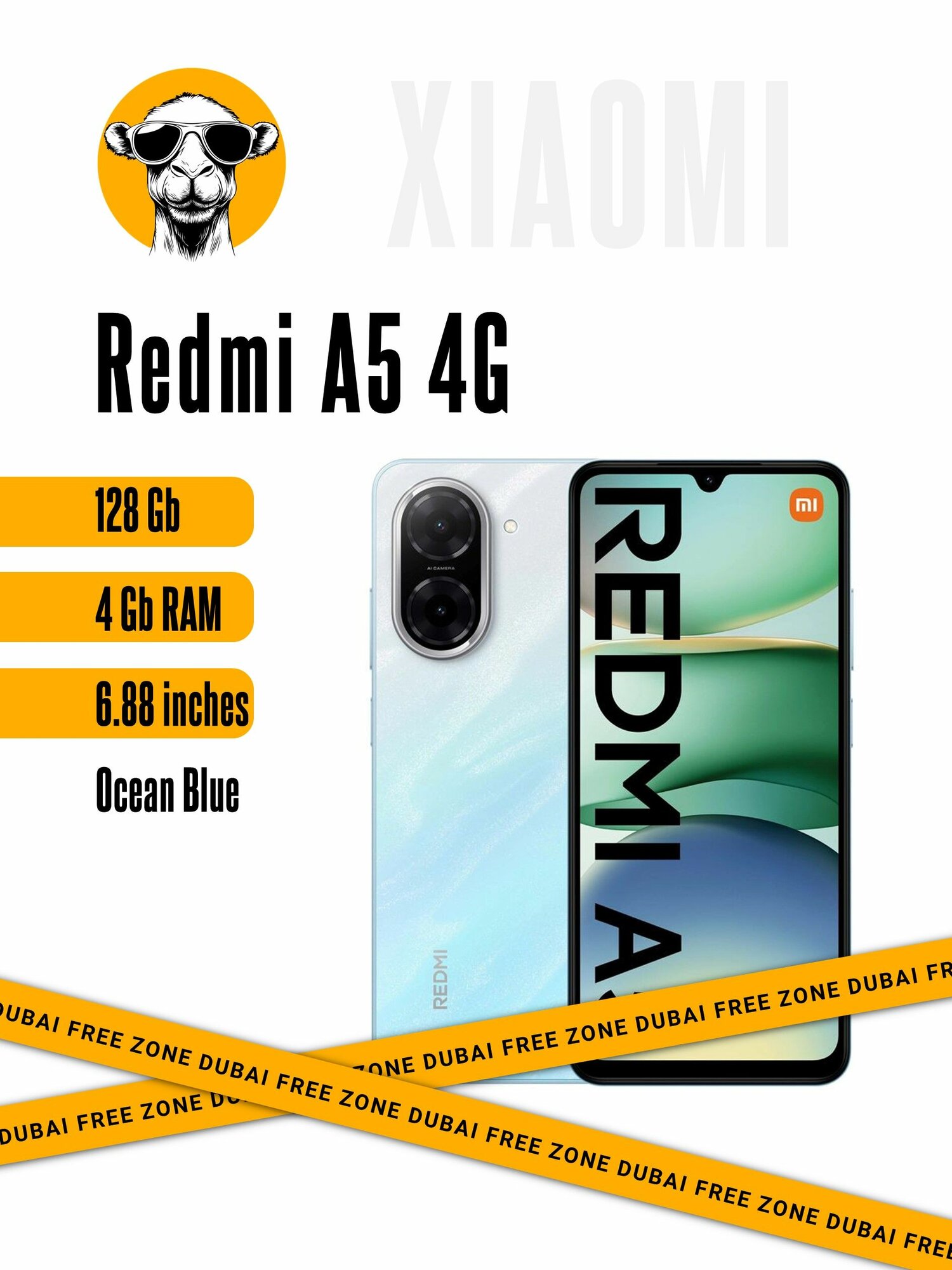 Смартфон Redmi A5 4G 4/128Gb Ocean Blue/Синий