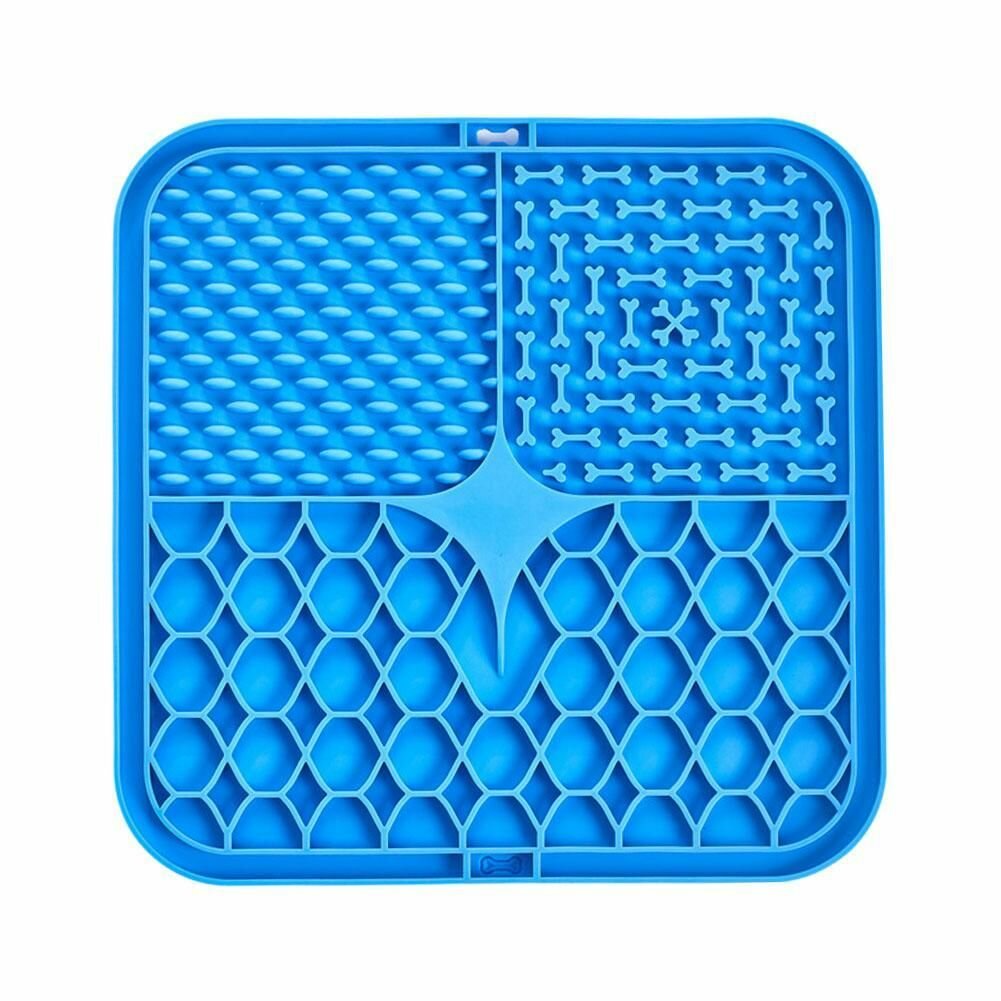 Лизательный коврик для собак и кошек, коврик для медленного кормления