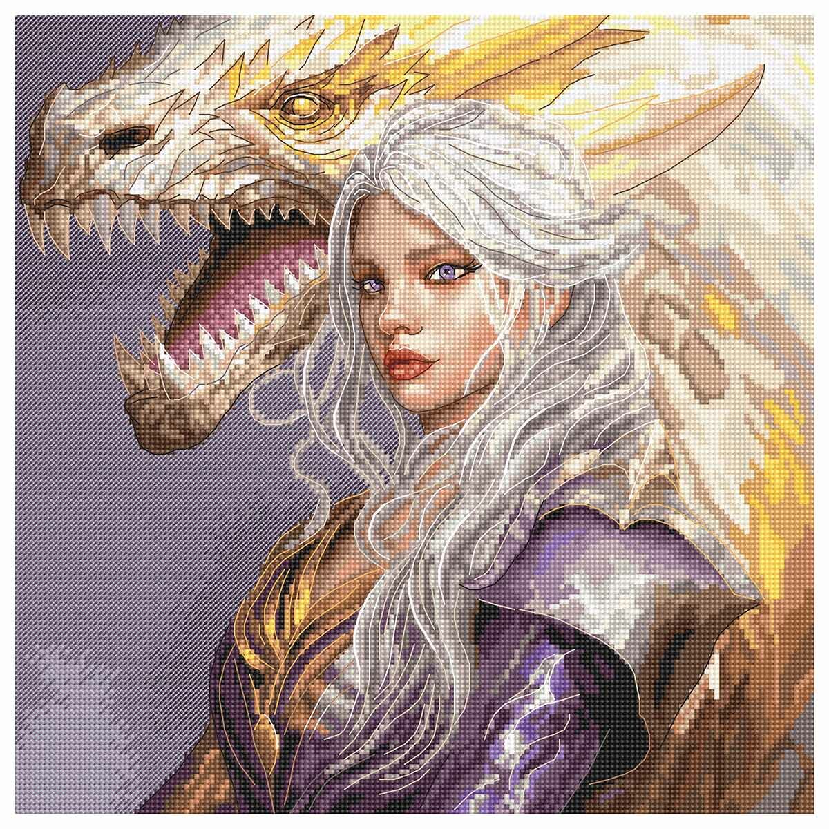 Набор для вышивания крестиком 'Связь', размер 25 х 25 см, LetiStitch