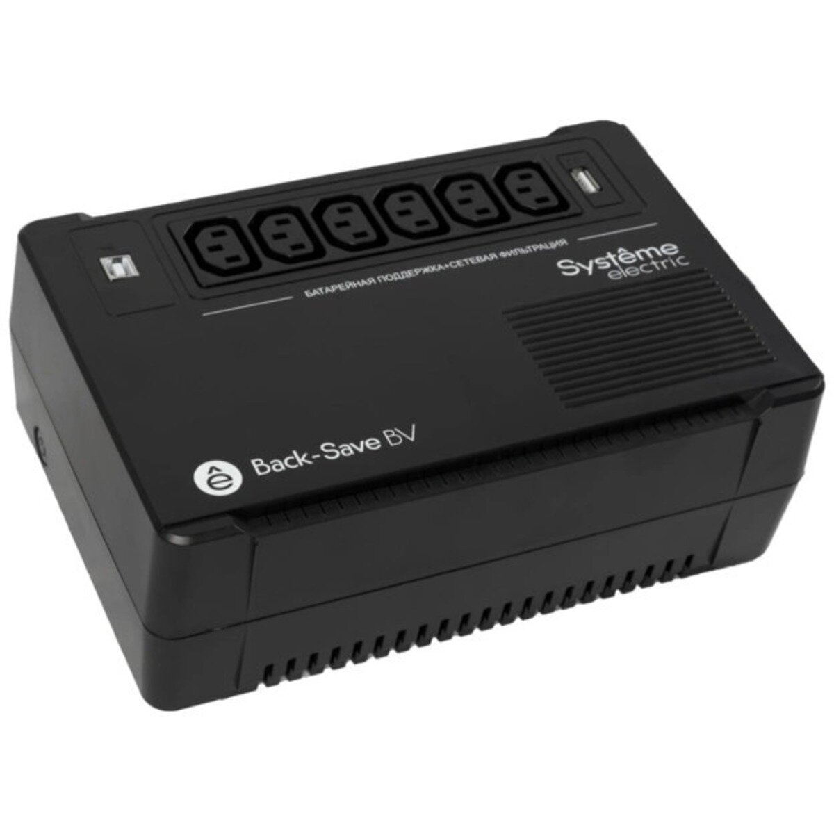 ИБП Systeme Electriс Back-Save, 600VA/360W, 230V, black, линейно-интерактивный