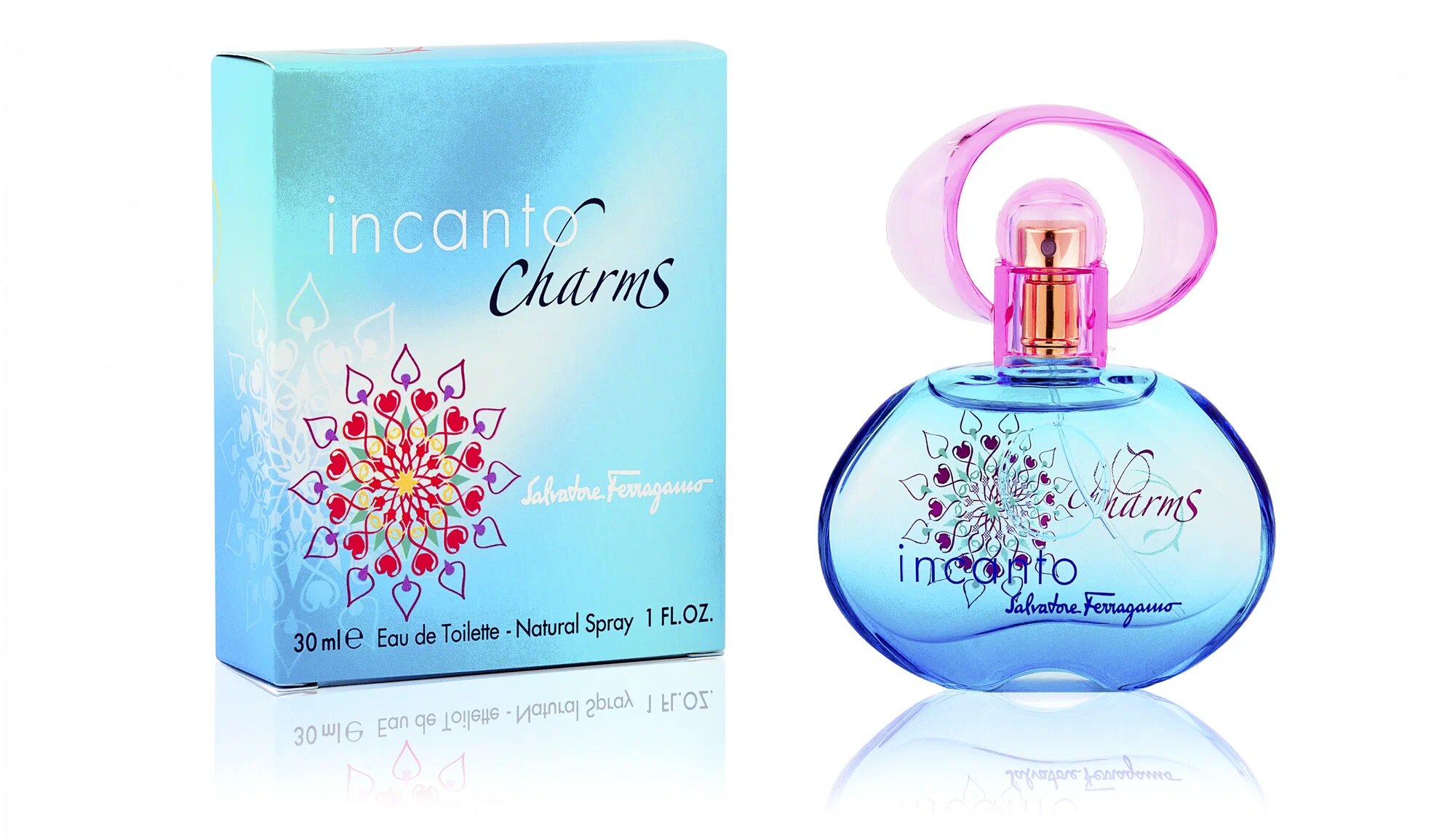 Salvatore Ferragamo "Incanto Charms", женская туалетная вода, 30мл