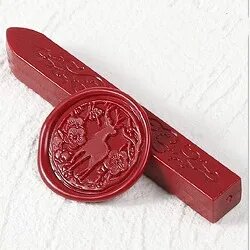 Сургучная палочка цветная Красный, 26