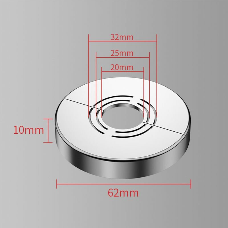 Декоративная накладка для душа без дырки