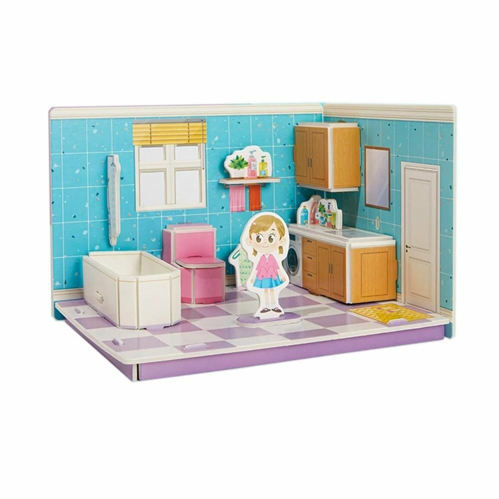 Бумажный пазл 3D Дом своими руками